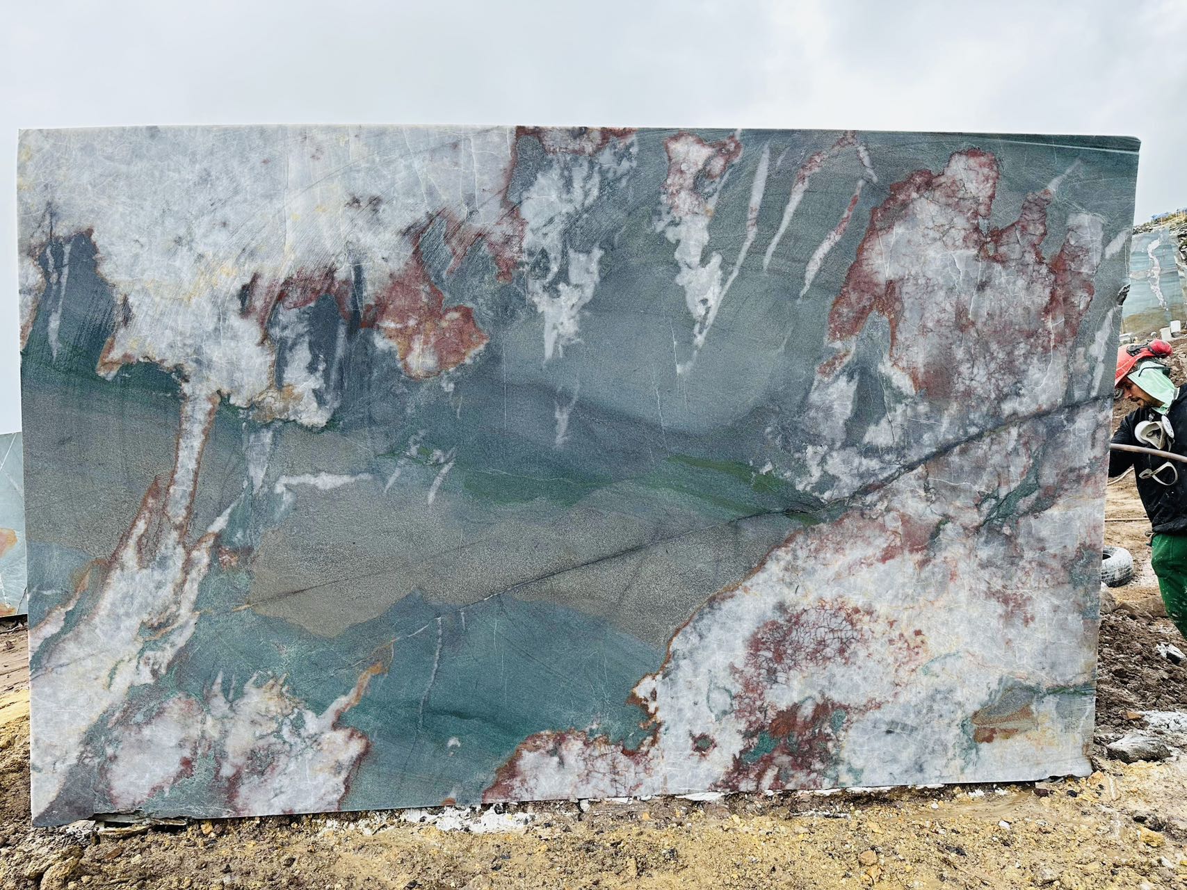 Arturo Blue Quartzite Block