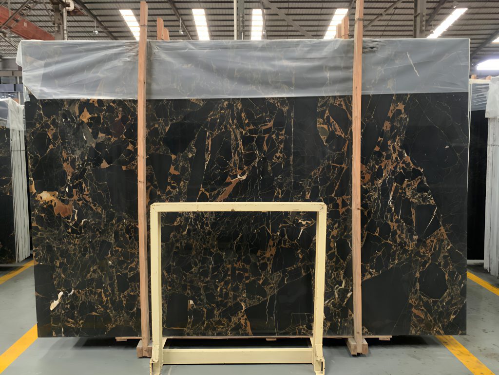 Athens Portoro Black Marble