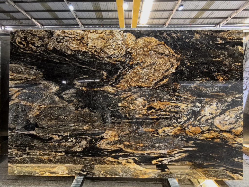 Brazil Titanium Gold Granite